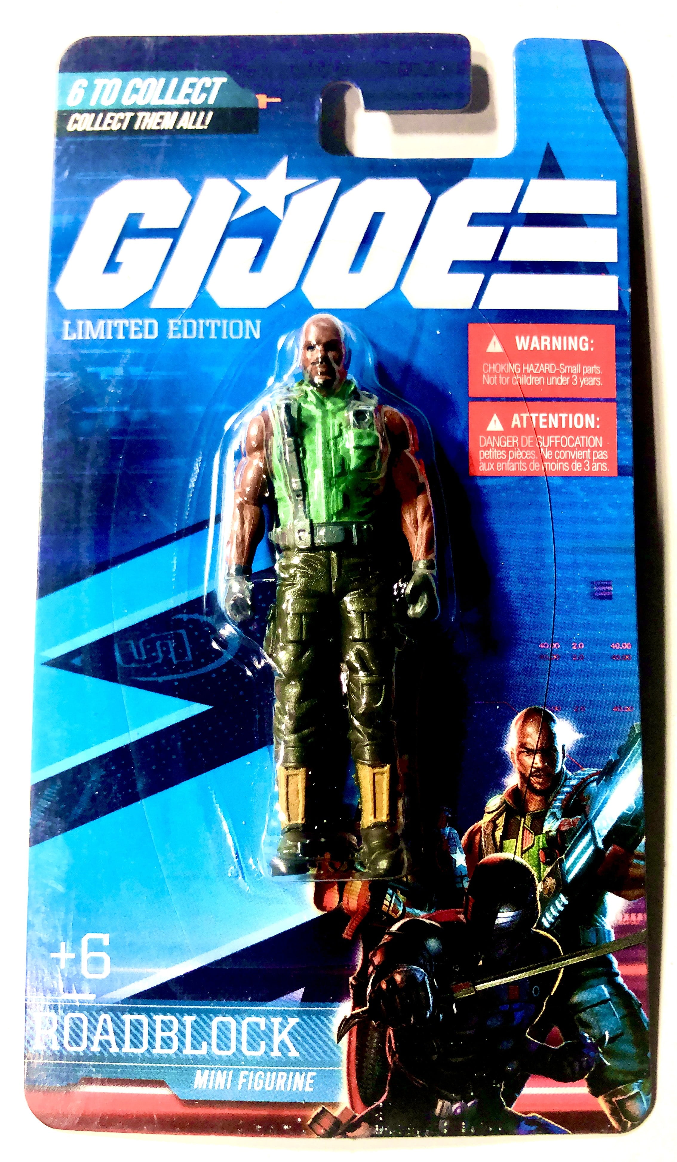 GI Joe 2021 Limited Edition Roadblock Mini Figure - Walmart.com