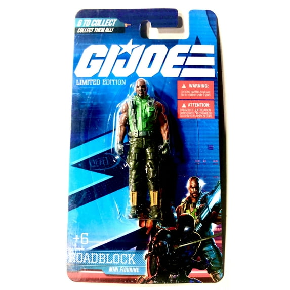 GI Joe 2021 Limited Edition Roadblock Mini Figure - Walmart.com