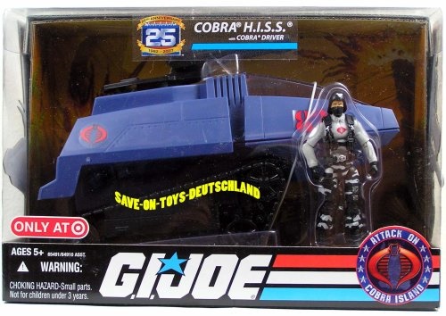 GI Joe 25th Anniversary Action Figure - Cobra H.I.S.S. with Cobra ...