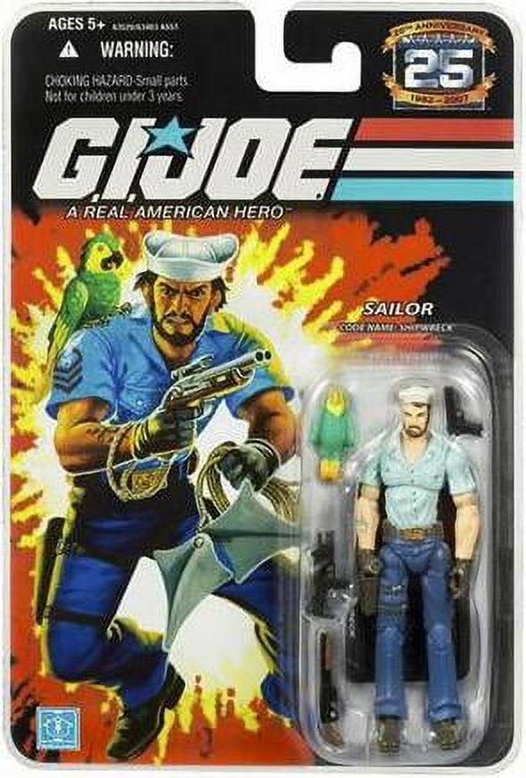 GI Joe 25th Anniversary Wave 3 Shipwreck Action Figure - Walmart.com