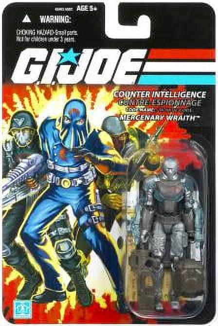 GI Joe Bilingual Package Mercenary Wraith Action Figure - Walmart.com