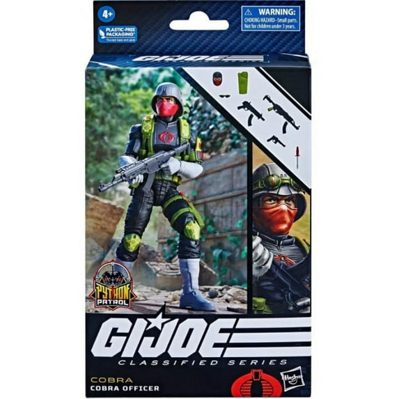 GI Joe Toys: Classified Series, Python Patrol Cobra Officer Action ...