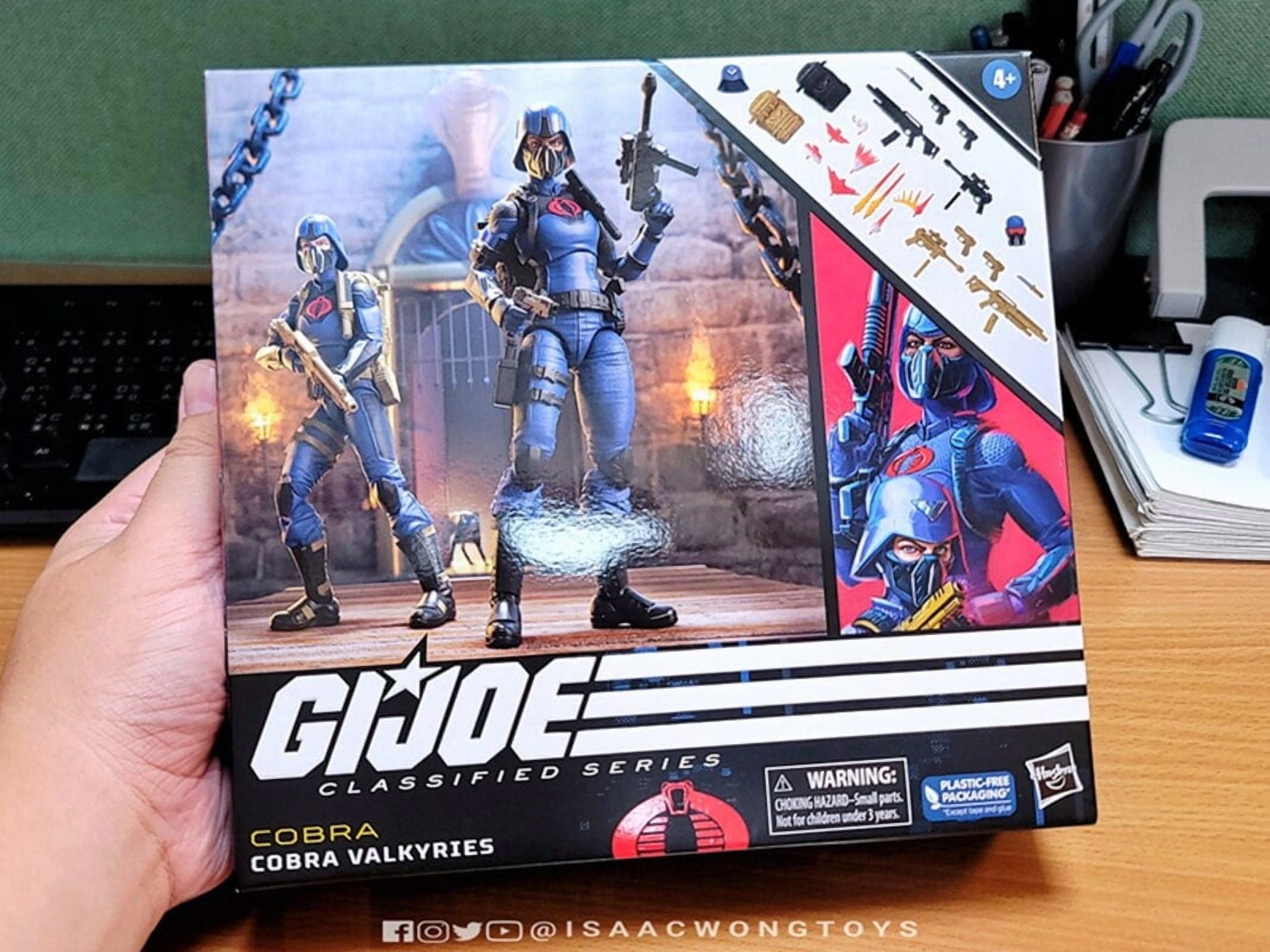 Hasbro, GI Joe Classified Series Cobra Valkyries Action Figure 2-Pack ...