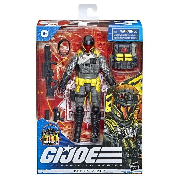 Hasbro GI Joe Classified Series Cobra Viper 6 Inch Action Figure ...