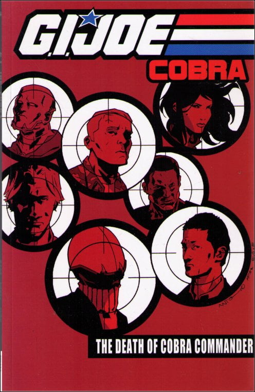 GI Joe Cobra Vol. 4 The Death of Cobra Commander Graphic Novel Book ...