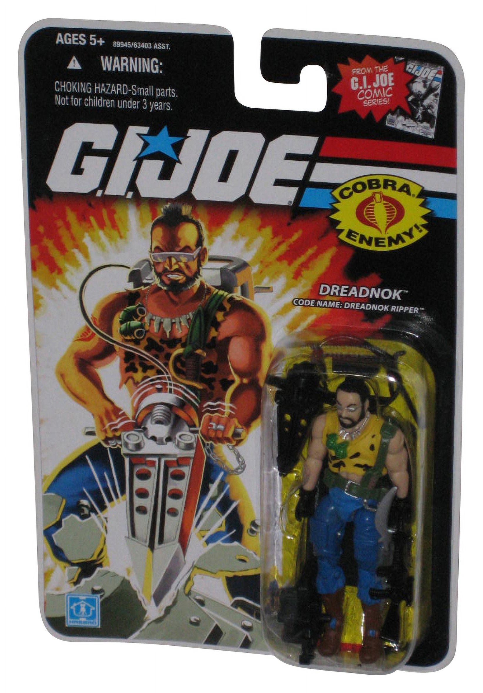 GI Joe Comic Series Dreadnok Ripper (2008) Hasbro 3.75 Inch Action ...