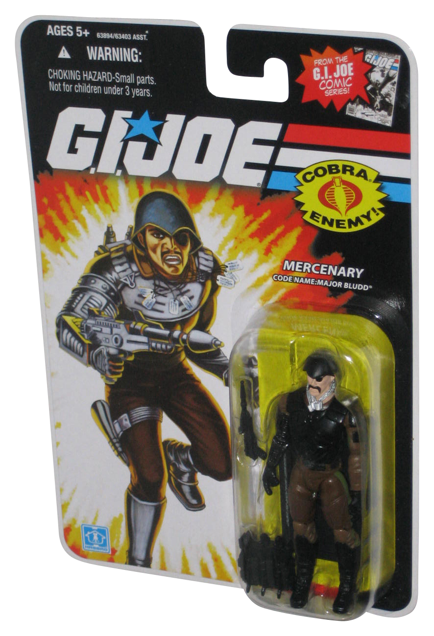 GI Joe Comic Series Mercenary Major Bludd (2008) Hasbro 3.75 Inch ...