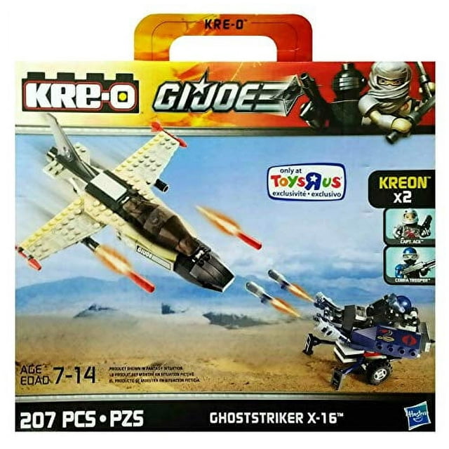 GI Joe Kre-O Ghoststriker X-16 Figure Building Toy Set - (Toys R Us ...