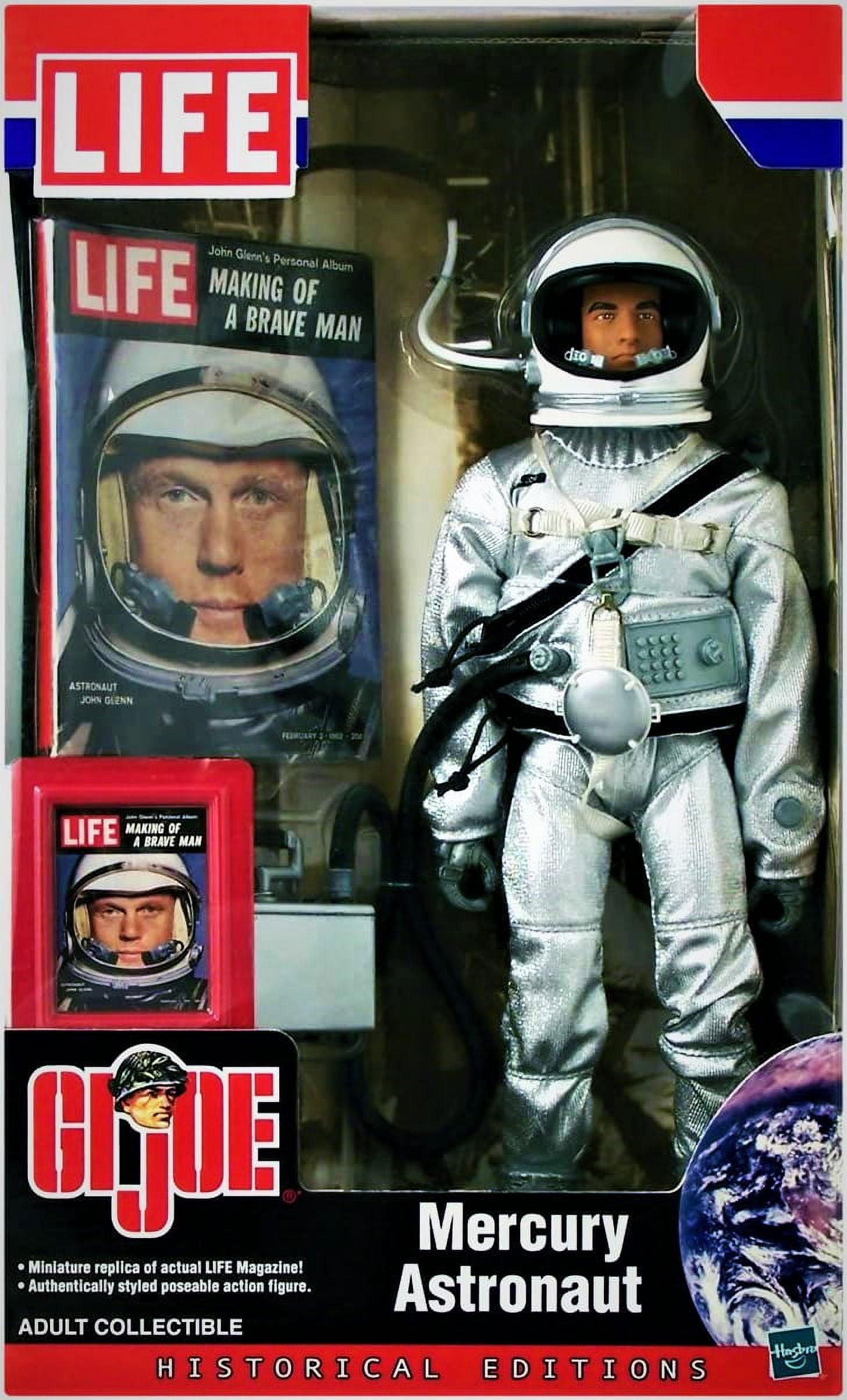 GI Joe LIFE Historical Edition Mercury Astronaut 12" Action Figure ...