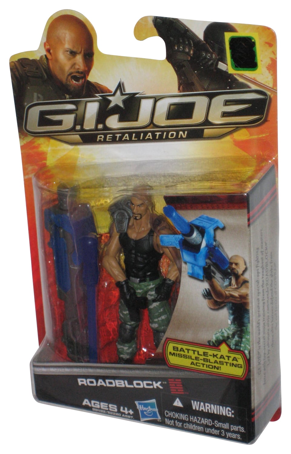 GI Joe Retaliation Roadblock (2011) Hasbro 3.75 Inch Action Figure ...