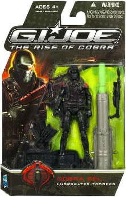 GI Joe Rise of Cobra Eel Underwater Trooper (2009) Hasbro Figure ...