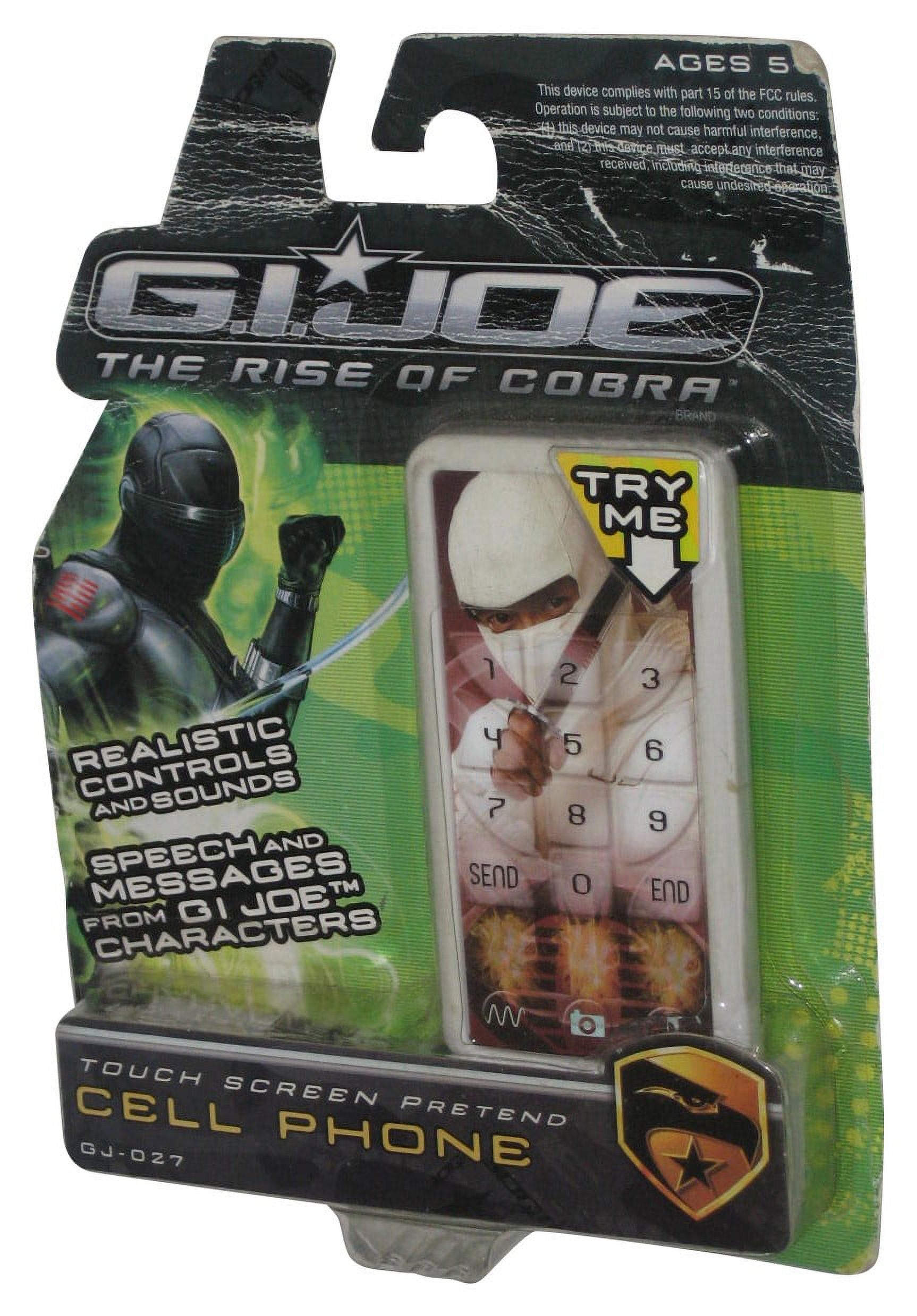 GI Joe Rise of Cobra Storm Shadow (2009) Hasbro Touch Screen Pretend ...