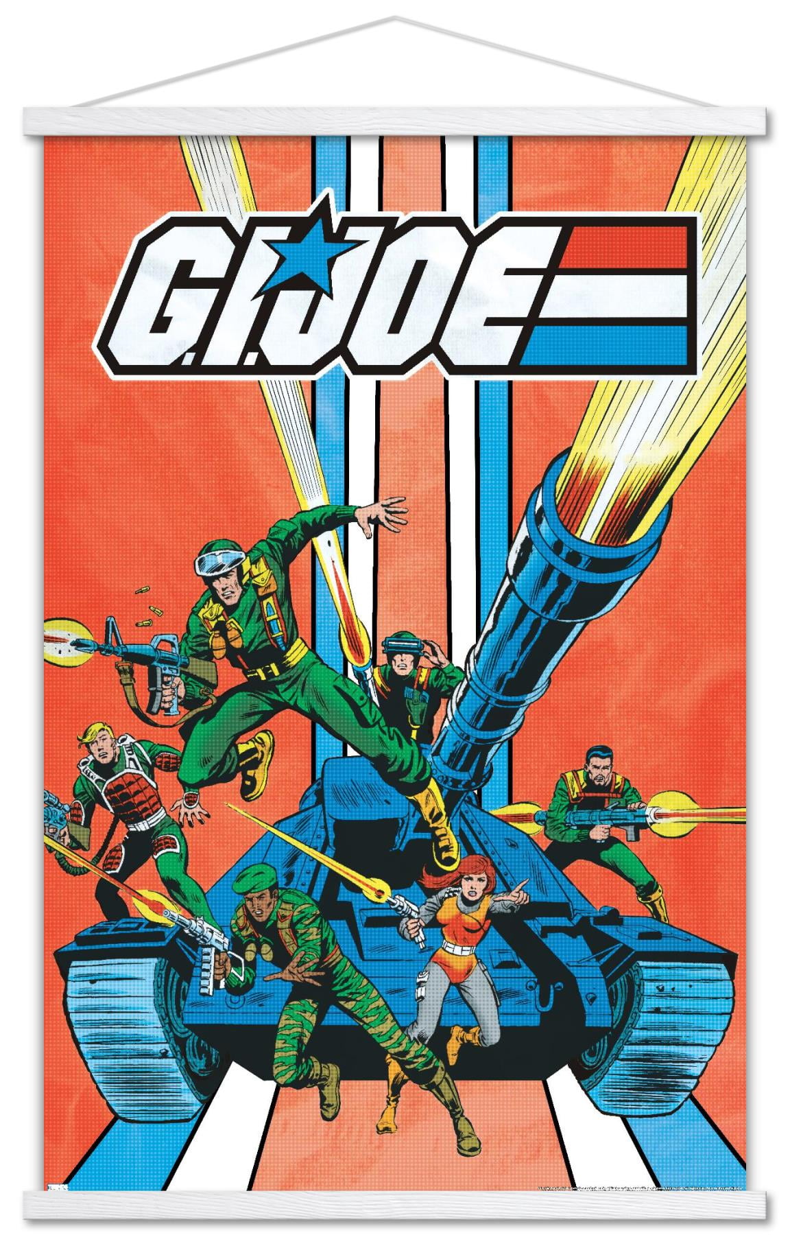 GI Joe - Tank 40 in x 24 in Poster, by Trends International - Walmart.com