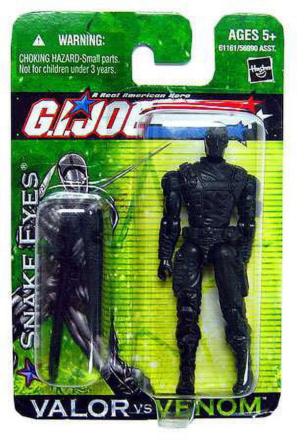 GI Joe Valor vs. Venom Ninja Snake Eyes Action Figure - Walmart.com