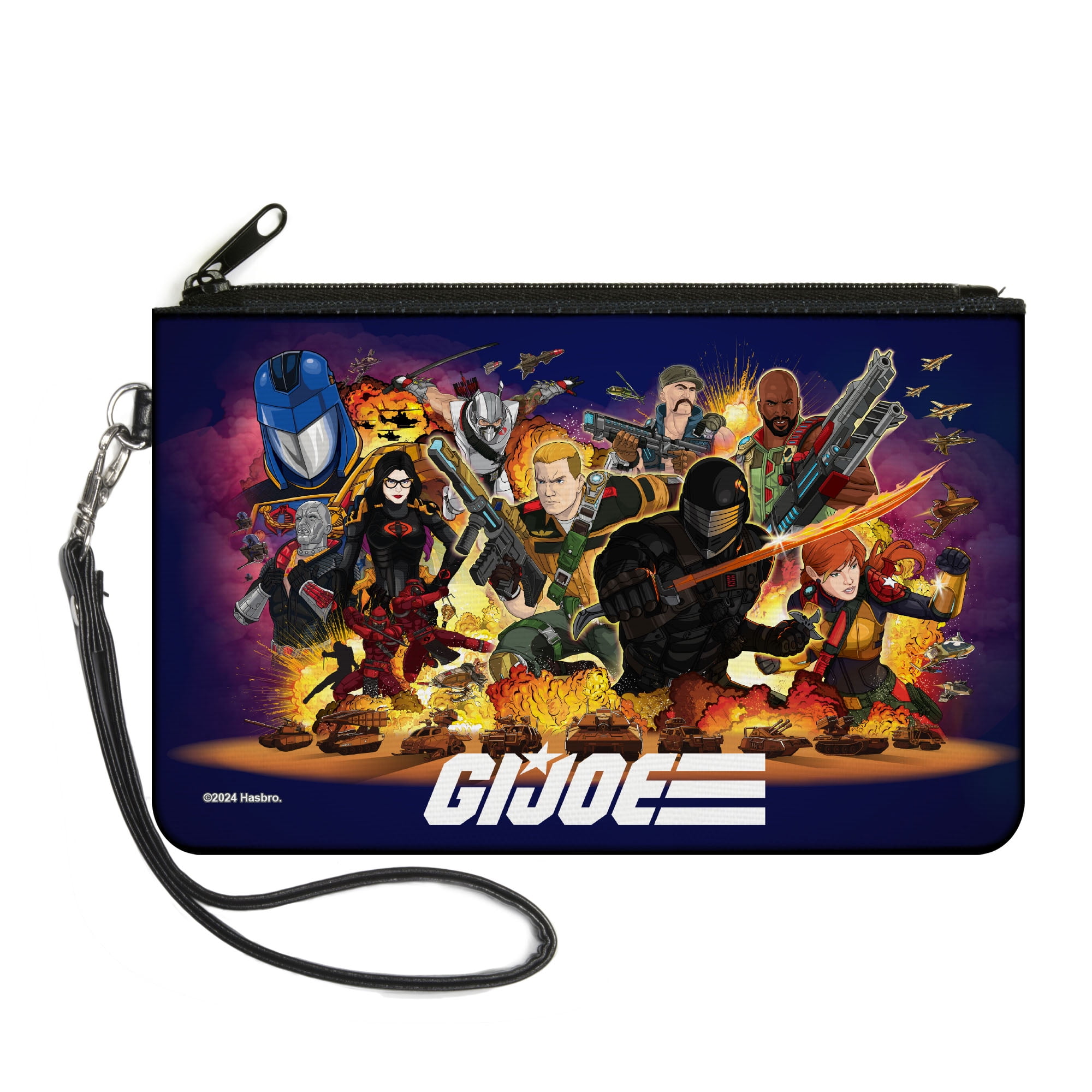 GI Joe Wallet, Zip Clutch, GI Joe Universe Agents Explosion Group Pose ...