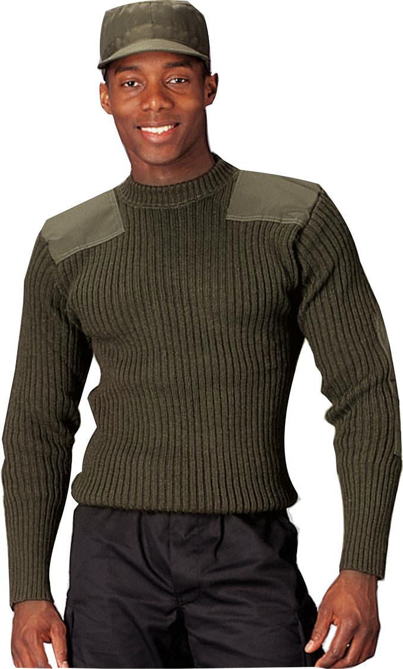 GI Olive Drab Commando Sweater - Walmart.com