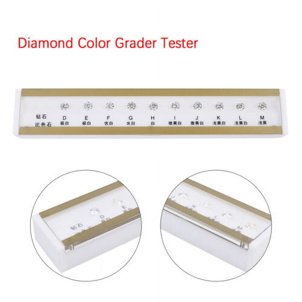 GIA Color Scale Diamond Color Grading Grader Set Color Tester D-M ...