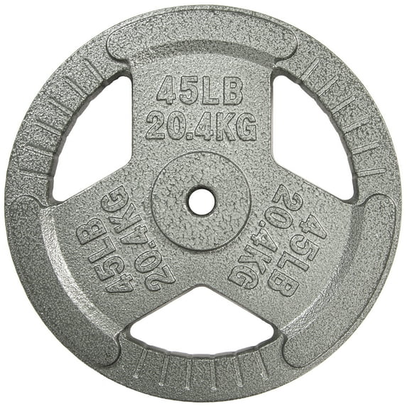 GIANNA 1-Inch Standard Cast Iron Weight Plate, For Strength Training ...