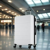 GIANNA 20 Inch Hardside Luggage, Expandable Rolling Luggage with TSA ...