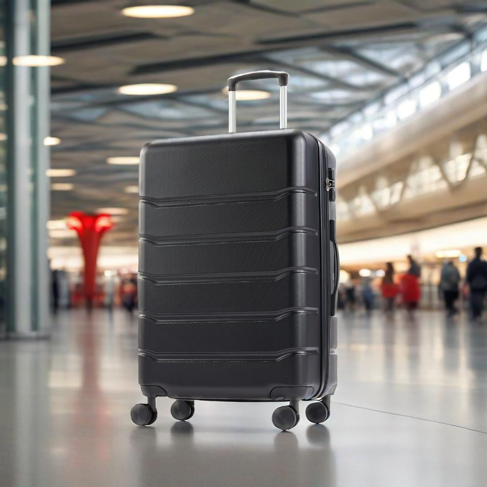 GIANNA 20 Inch Luggage with Spinner Wheels, Hardside Expandable Rolling ...