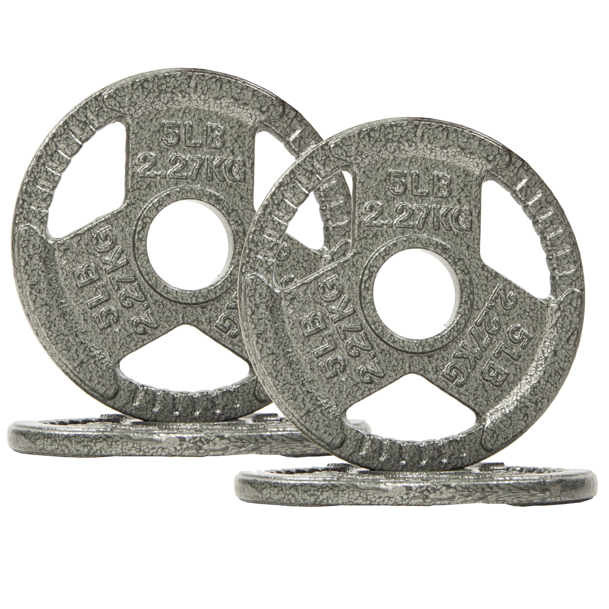 GIANNA 20lb 2-Inch Olympic Cast Iron Weight Plate, Durable, Rust ...