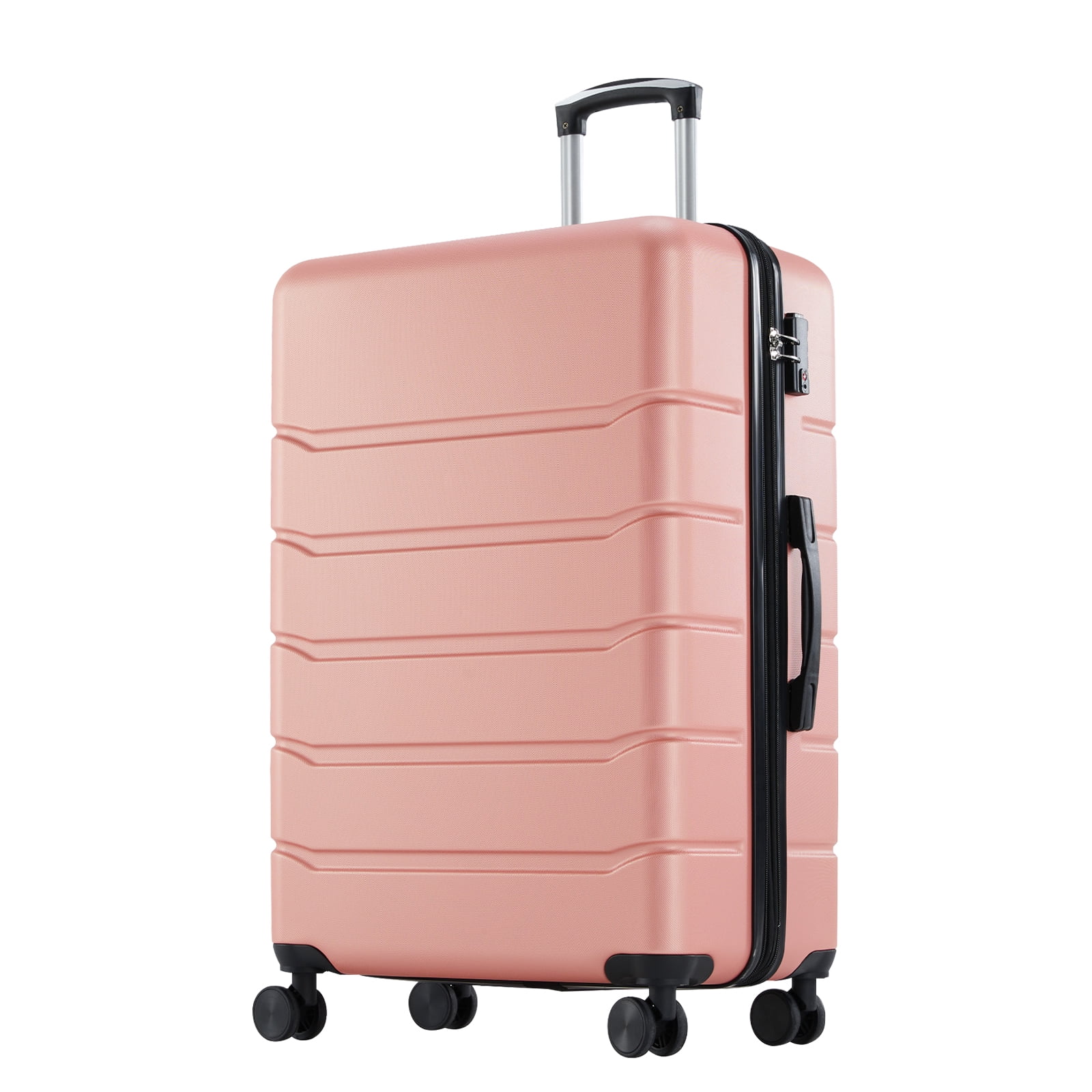 GIANNA 24 Inch Hardside Expandable Luggage with Spinner Wheels, Checked ...