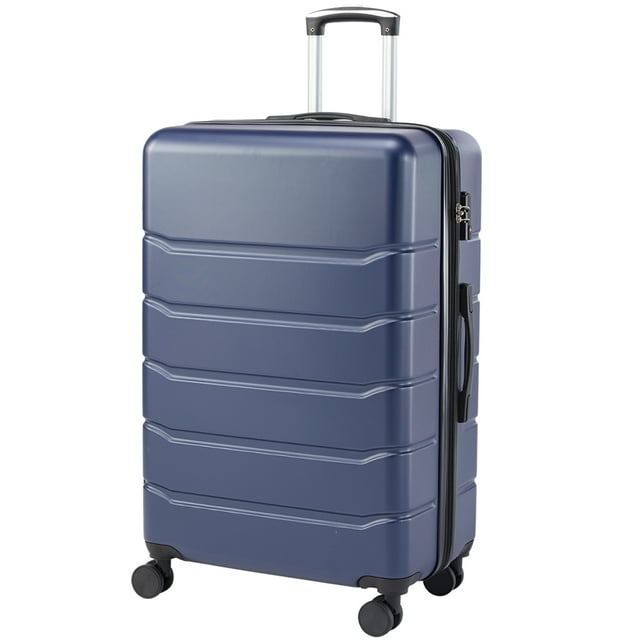 GIANNA 28 Inch Hardside Expandable Luggage with Spinner Wheels, Checked ...