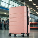 GIANNA 28 Inch Luggage with Spinner Wheels, Hardside Expandable Rolling ...