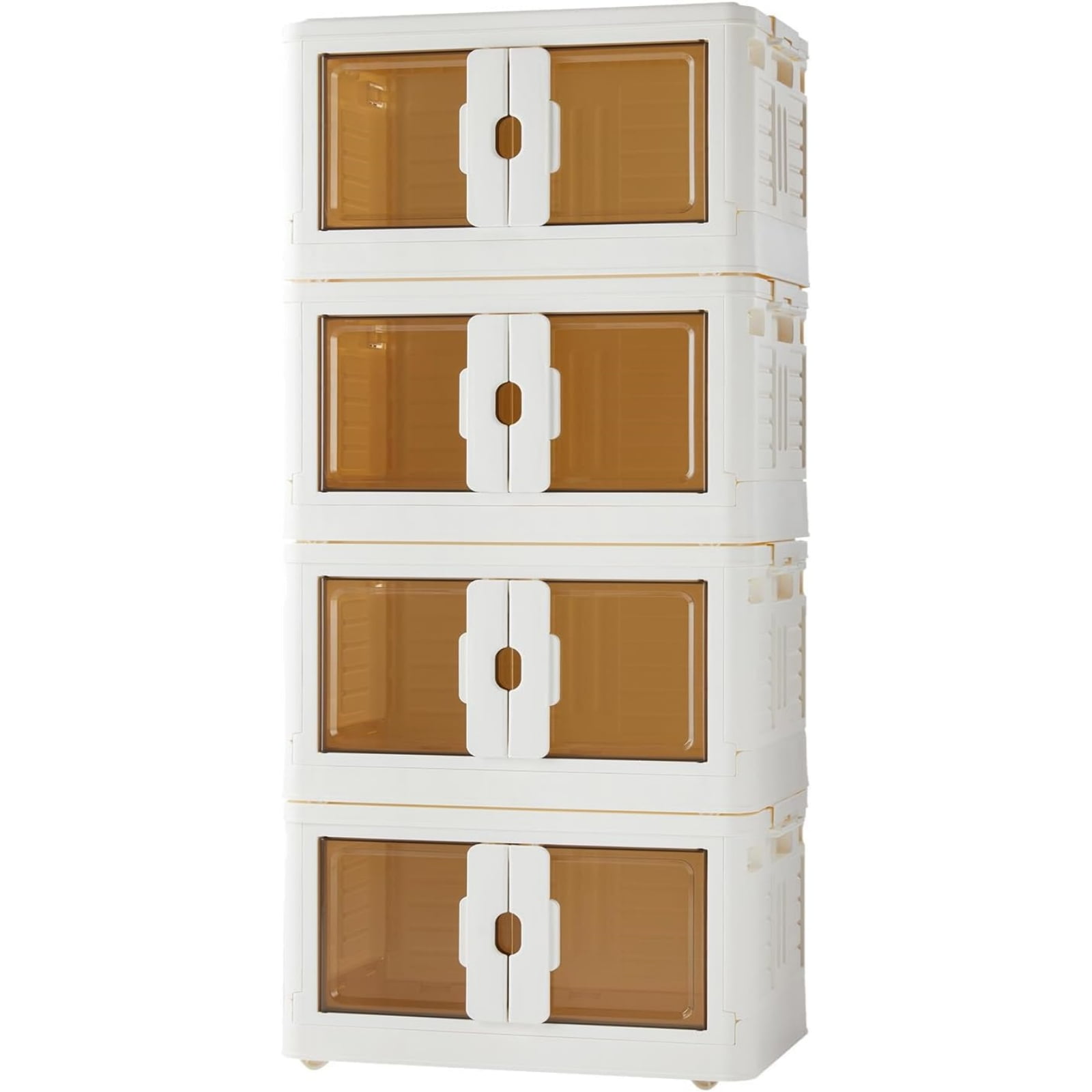 GIANNA 37QT Stackable Storage Bins with Lids, Portable and Lockable ...