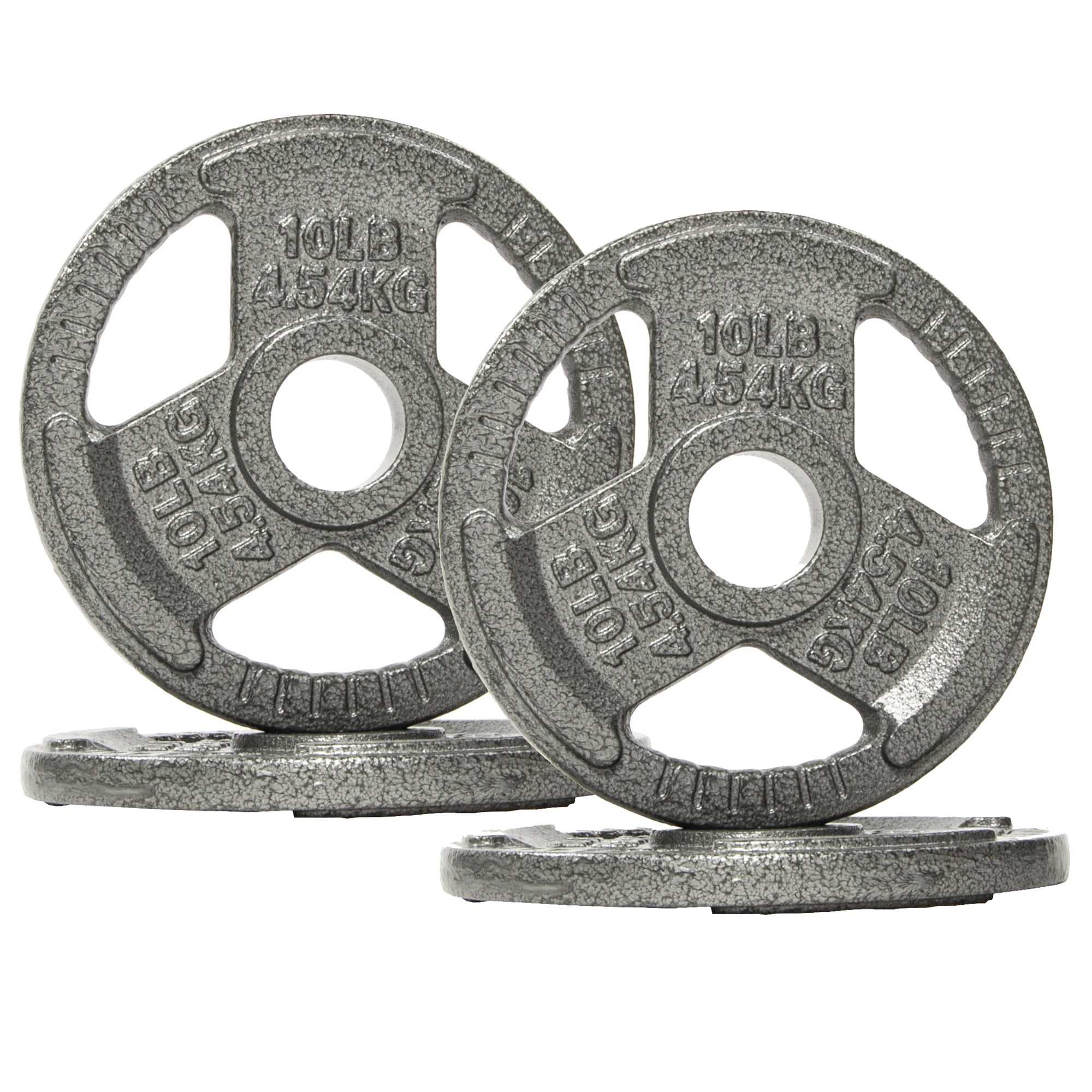 EDX 40lb 2-Inch Olympic Cast Iron Weight Plate, Durable, Rust-Resistant ...
