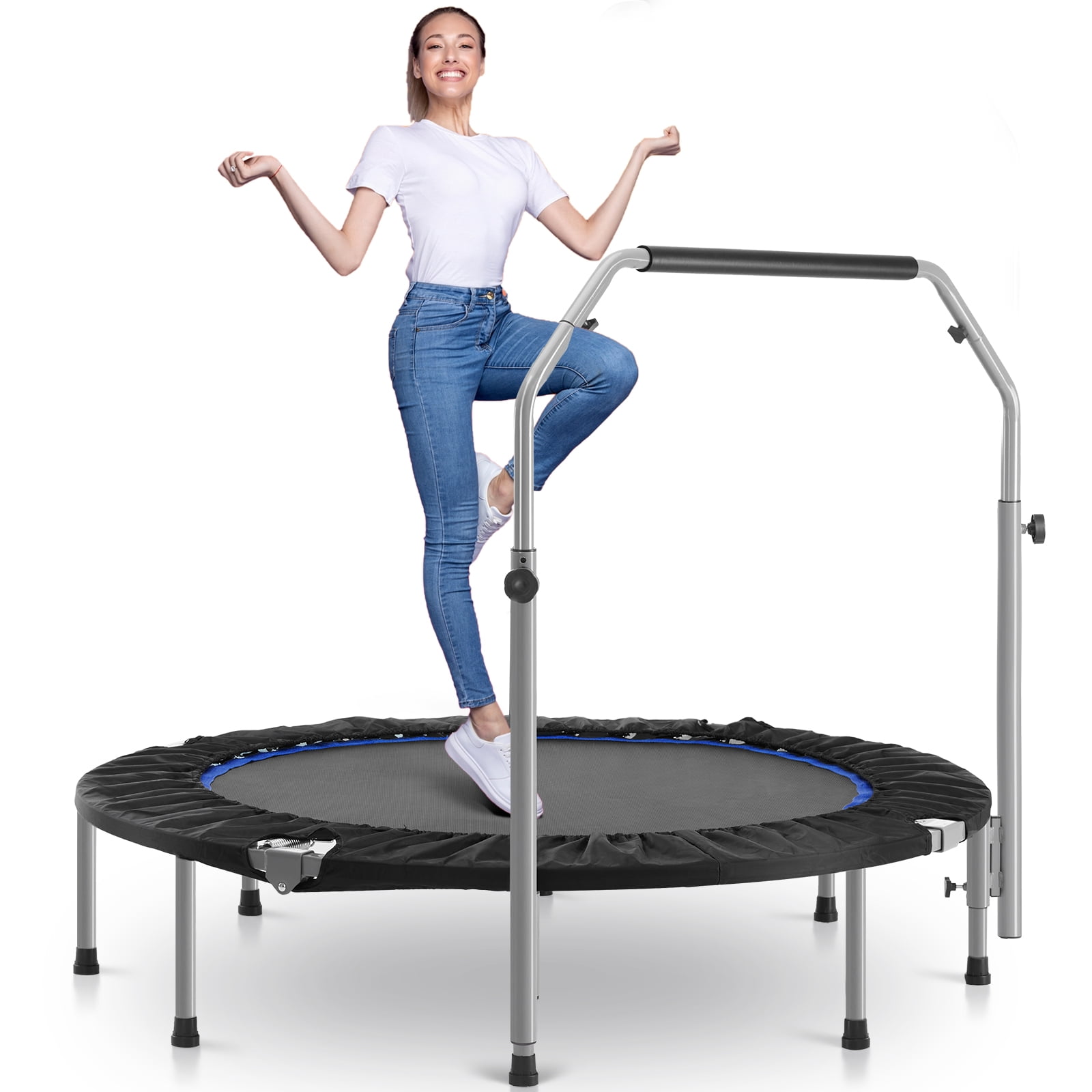 GIANNA Foldable Mini Trampoline - 331lbs Max Load Capacity - Walmart.com
