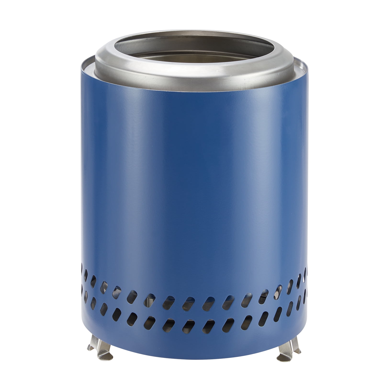 GIANNA 7" Stainless Steel Smokeless Fire Pit, Portable Outdoor Fire Pit ...