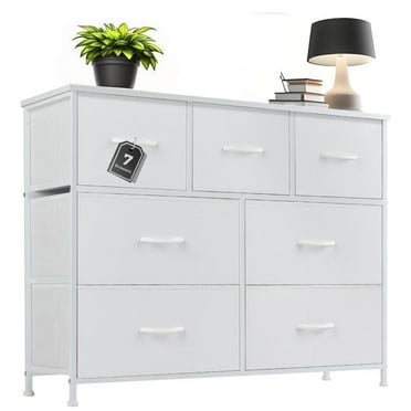 Gianna 7 Drawer Storage Cabinet with Wheels for Bedroom, Home, Office ...