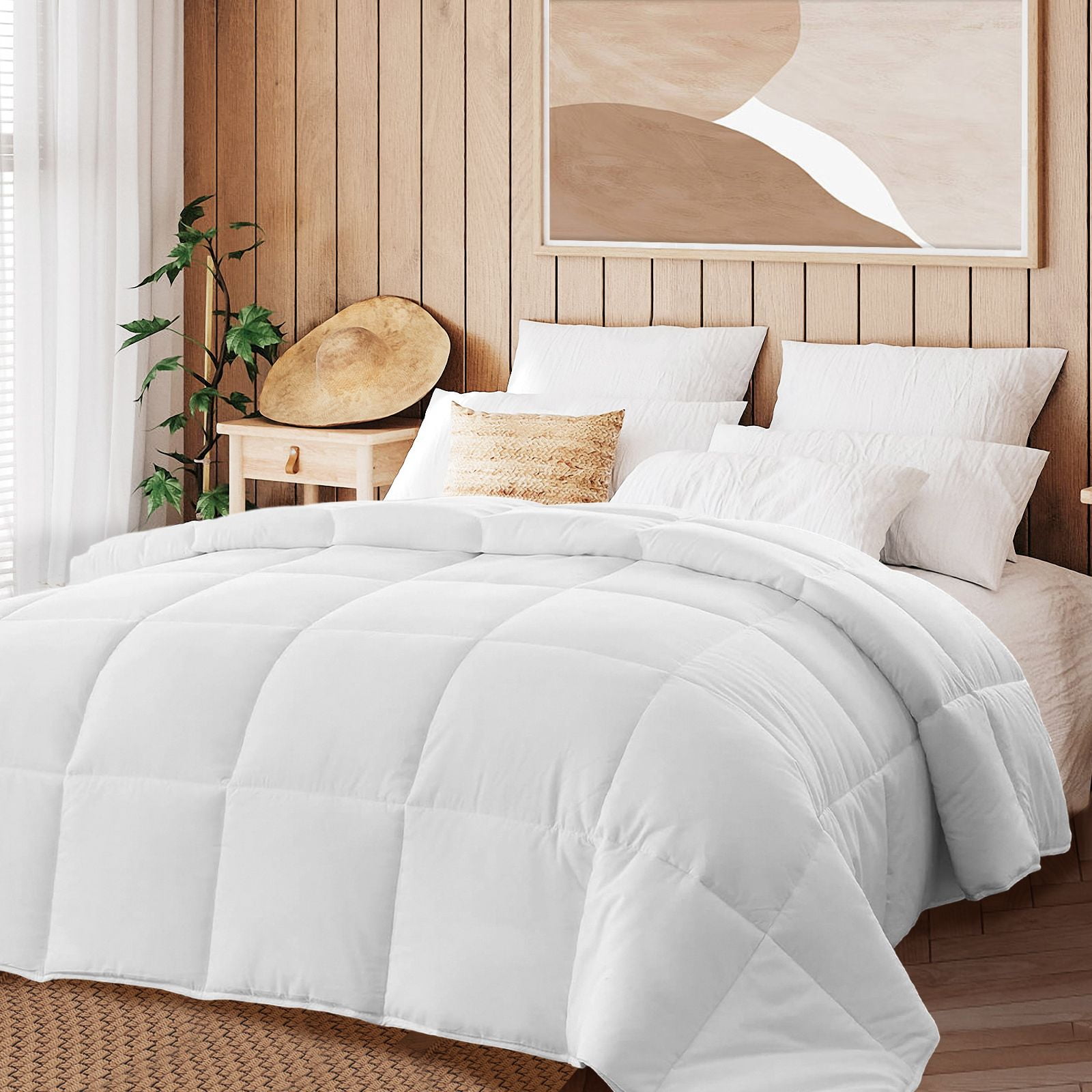 GIANNA Comforter and Duvet Insert King Size, With Corner Tabs, 101" x ...