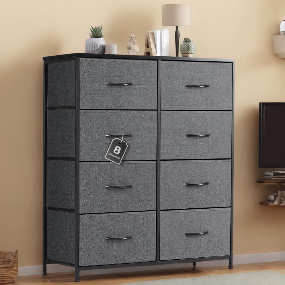 GIANNA 8-Drawer Dresser - Premium MDF Construction - Walmart.com