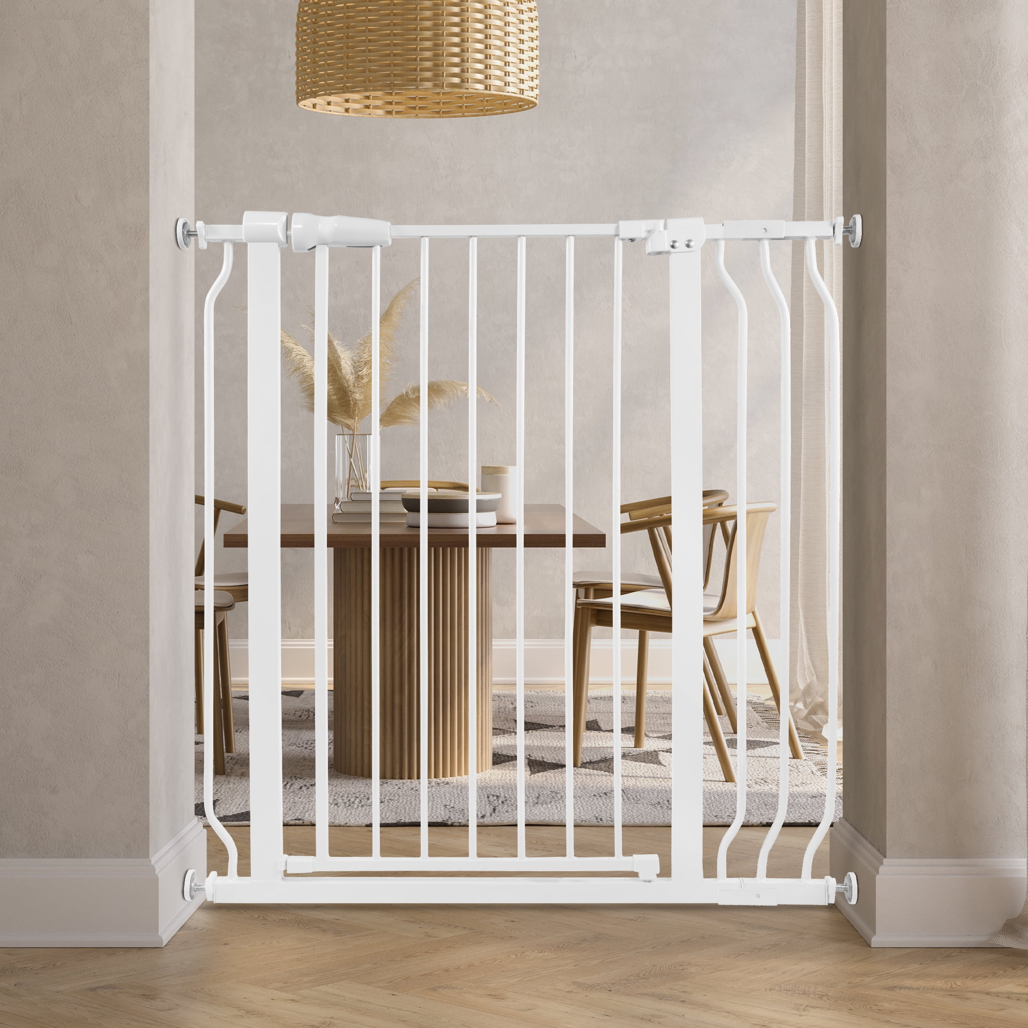 GIANNA Easy WalkThru Safety Gate for Doorways and Stairways, Fits 29.1 ...