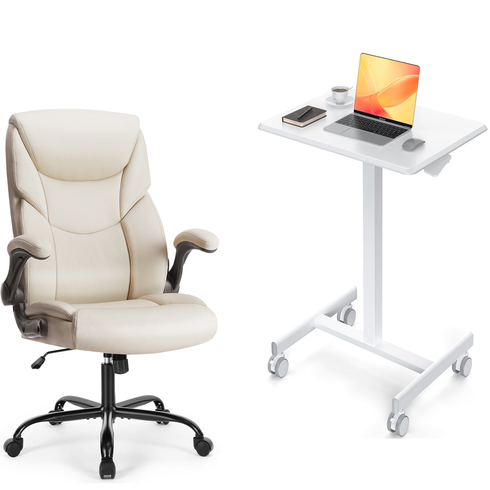 GIANNA Small Standing Desk - Adjustable Height Table - Walmart.com