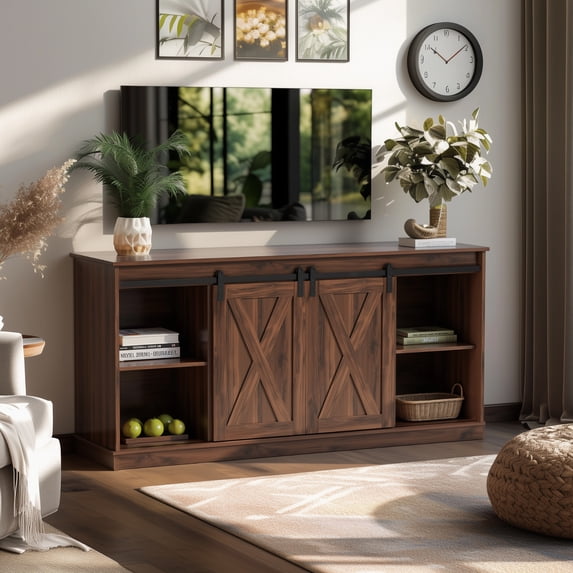 GIANNA TV Stand for Televisions up to 65 Inch, Entertainment Center ...