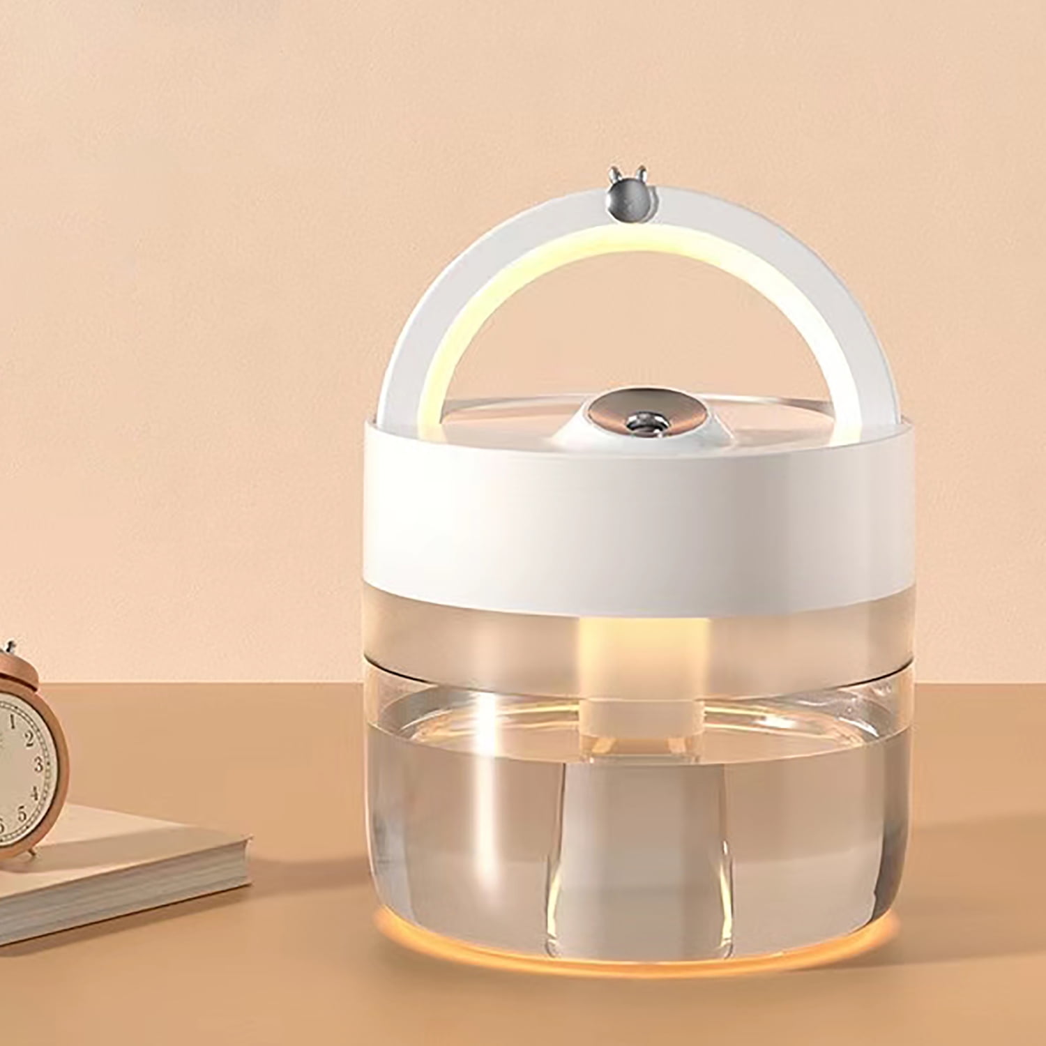 GIANTRIO Portable Humidifier, 1L Cordless, USB, Night Light, 3000mAh ...