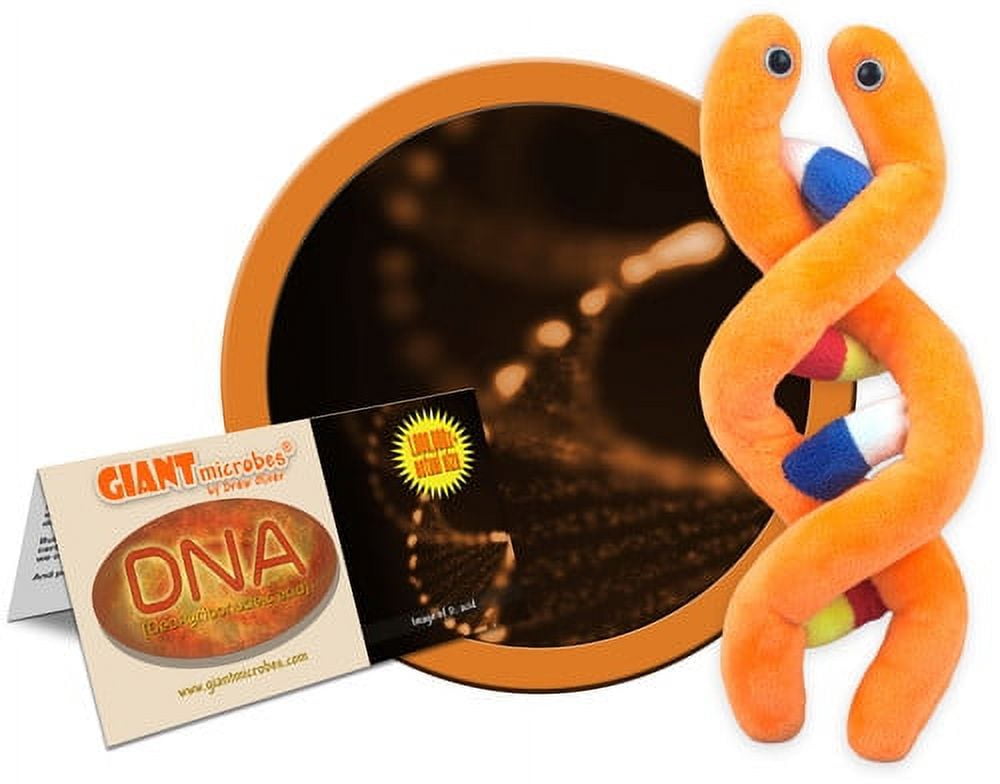 GIANTmicrobes DNA Plush - Learn About Genetics with This Educational ...