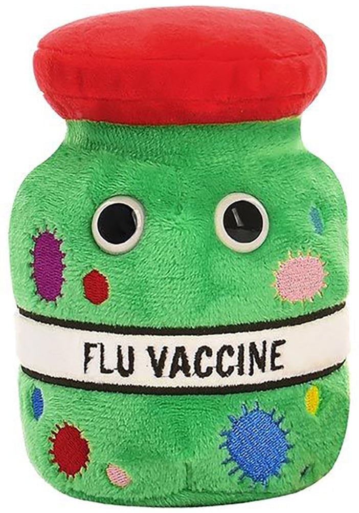 GIANTmicrobes Plush - Flu Vaccine - Walmart.com