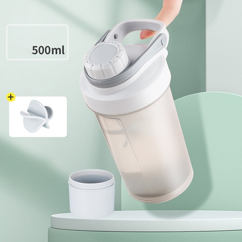 GIANXI Shaker Bottle Fitness Exercise Water Bottle With Scale Meal ...