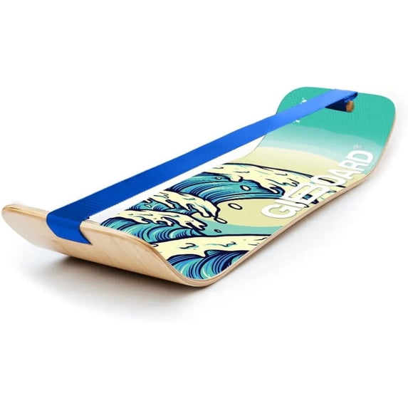 Gibbon, SlackBoard Balance Trainer, Waves, All Ages, Compact Portable ...