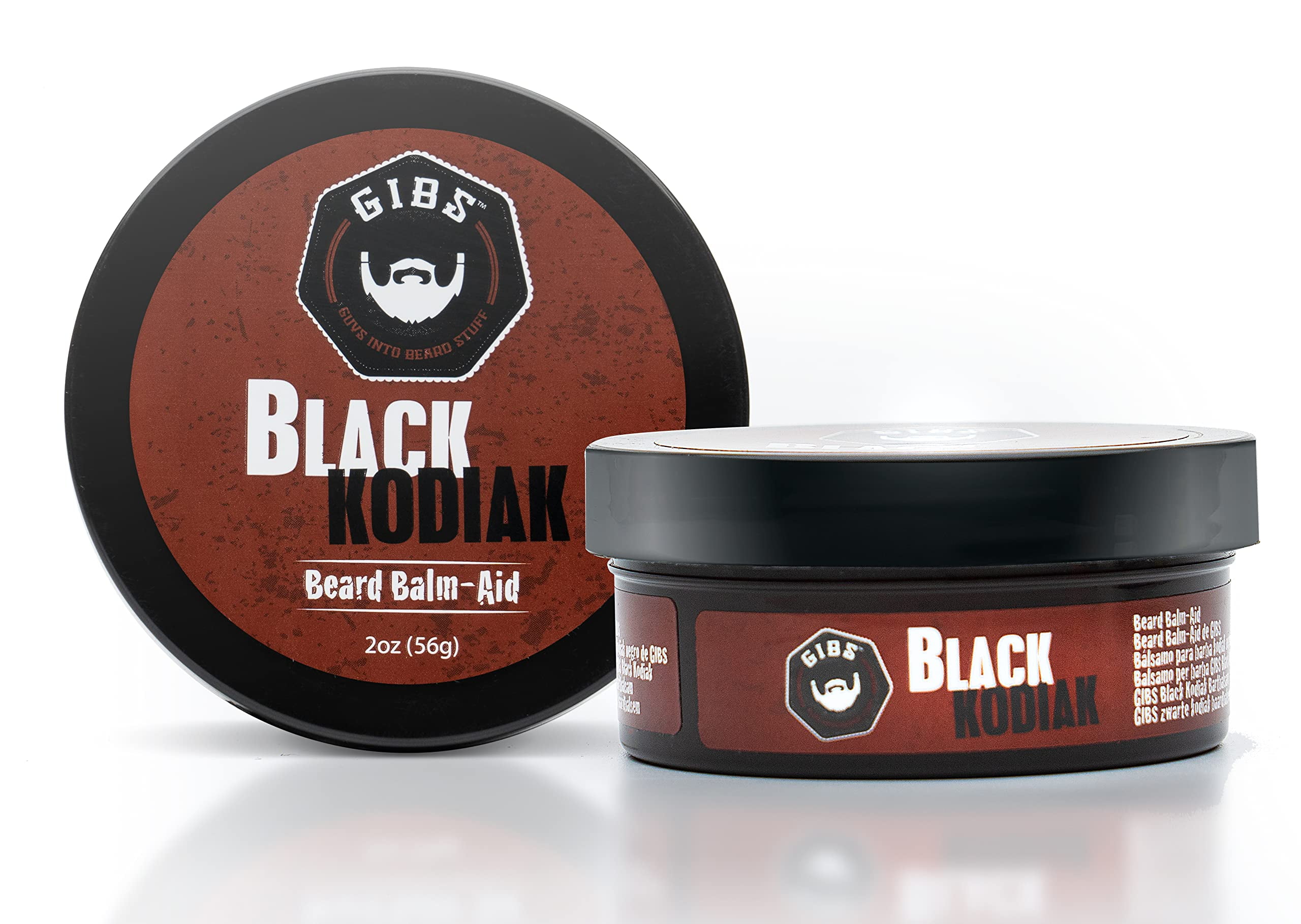 GIBS Grooming Black Kodiak Beard Balm Aid, 2 oz - Walmart.com