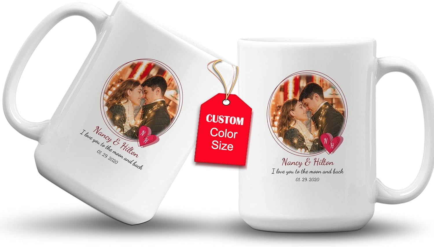 GIFAMI Wedding Gift, Engagement Bridal Shower Personalized Gifts Mug ...