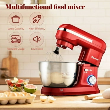 Sunbeam 2594 350-Watt MixMaster Stand Mixer with Dough Hooks and ...