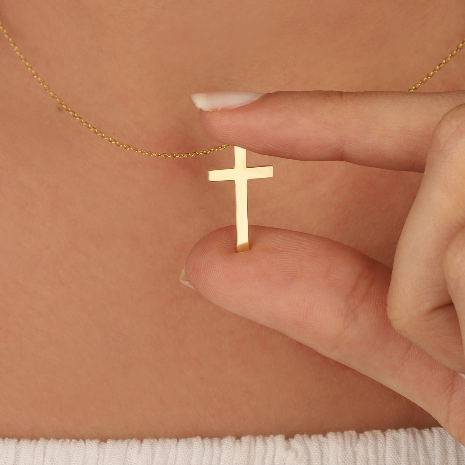 GIFT4U Pendants Womens Christian Cross Pendant Stainless Steel ...