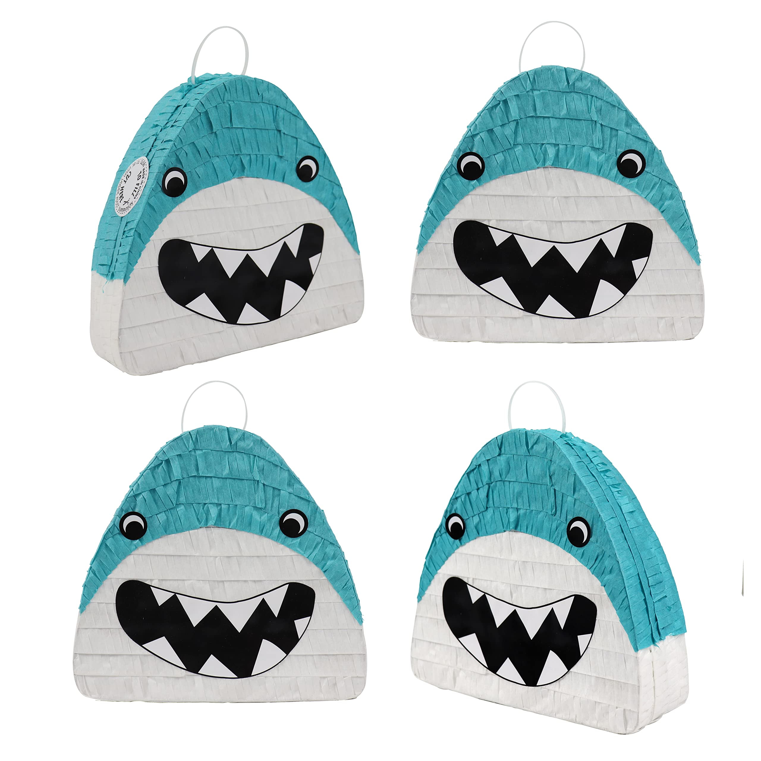 GIFTEXPRESS 4PC Small Baby Shark Pinatas for Kids Birthday Party, Luau ...