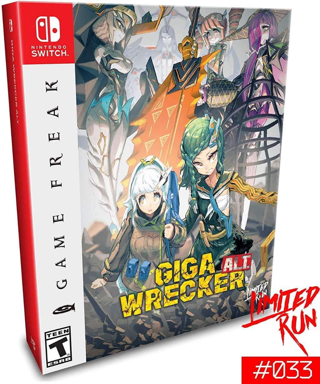 GIGA WRECKER Alt. Collector's Edition (Limited Run #33) - Nintendo ...