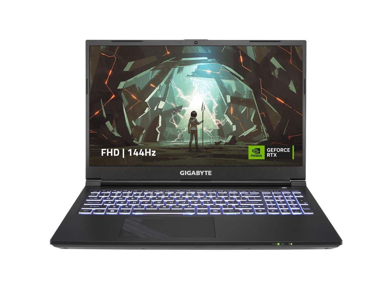 GIGABYTE 15.6'' Gaming Laptop, 144Hz, Intel i5-12500H, NVIDIA RTX 4060 ...